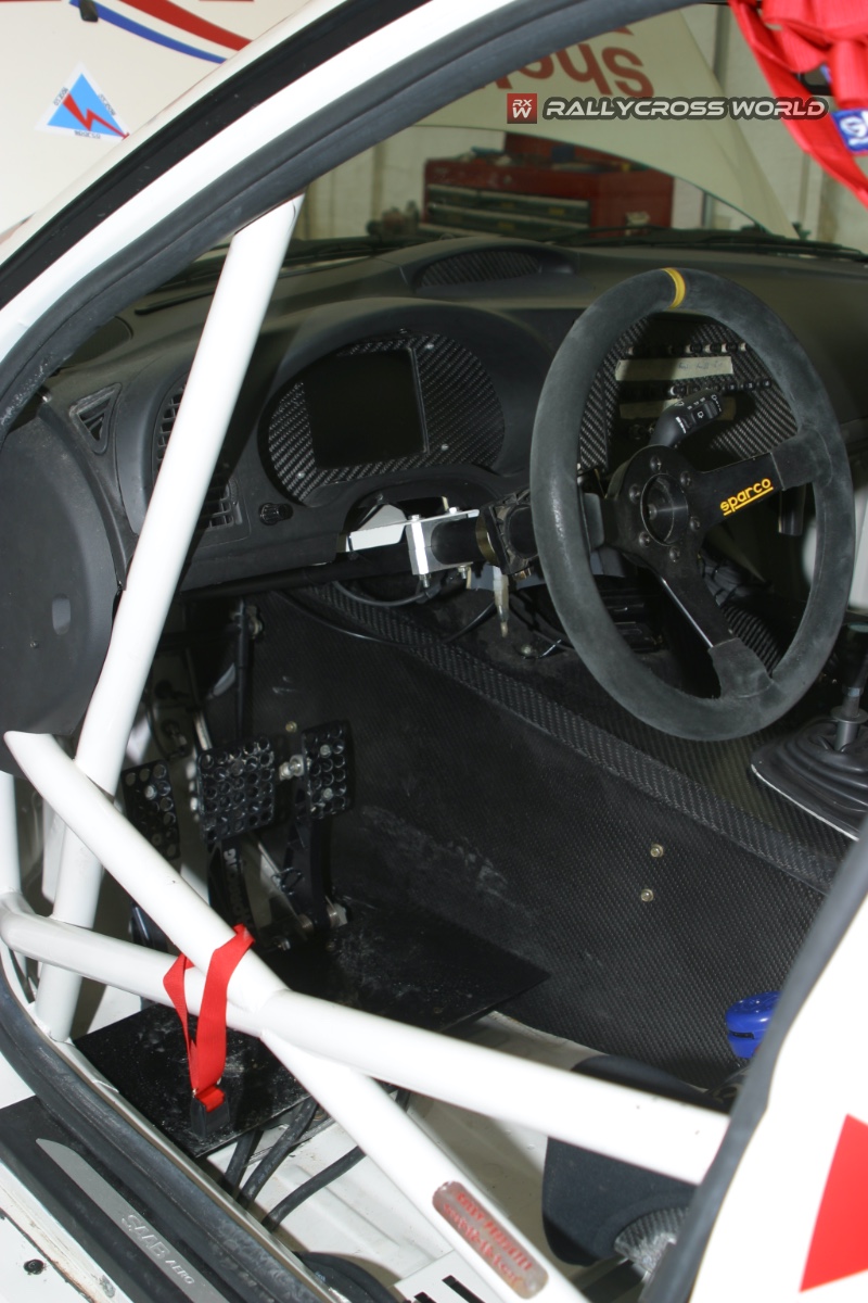 Per Eklund's Saab 93 rallycross supercar. RallycrossWorld.com